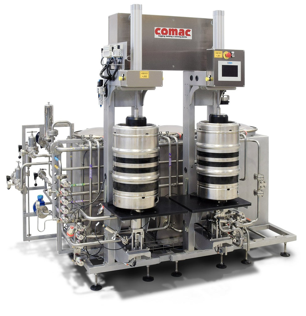 Comac Smart Kegging Machine K2 Semi-Automatic Keg Washer & Filler ...